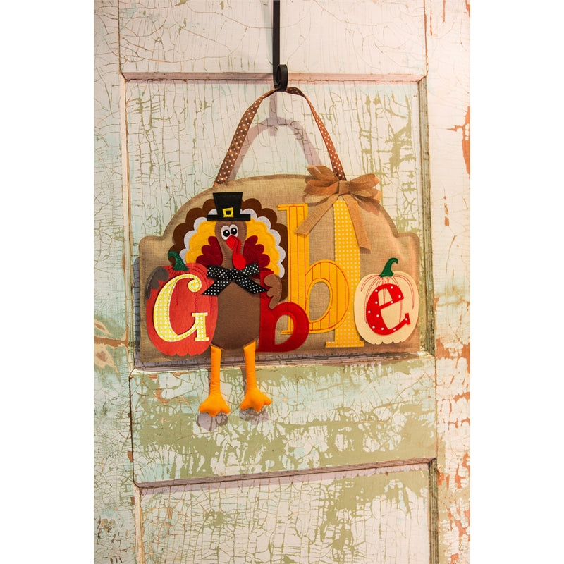 Thanksgiving Door Decor | Bailey's Seasonal Flags