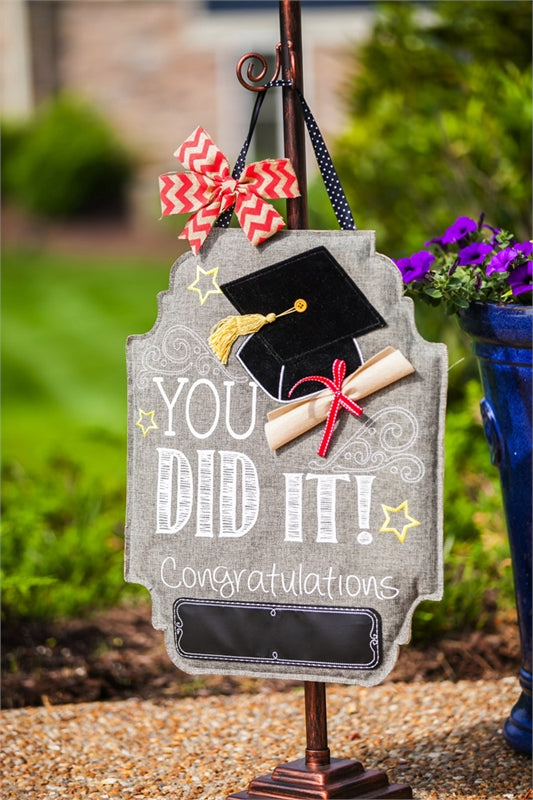 Graduation Door Decor for Your Grad Party | Bailey's Seasonal Flags